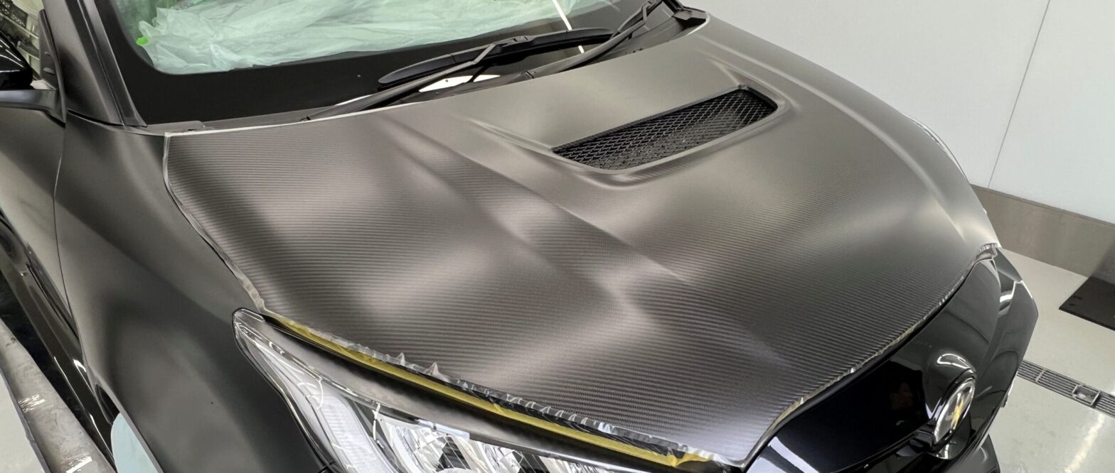 迫力満点刺激的!GRMNヤリスにステルスプロテクションフィルム!